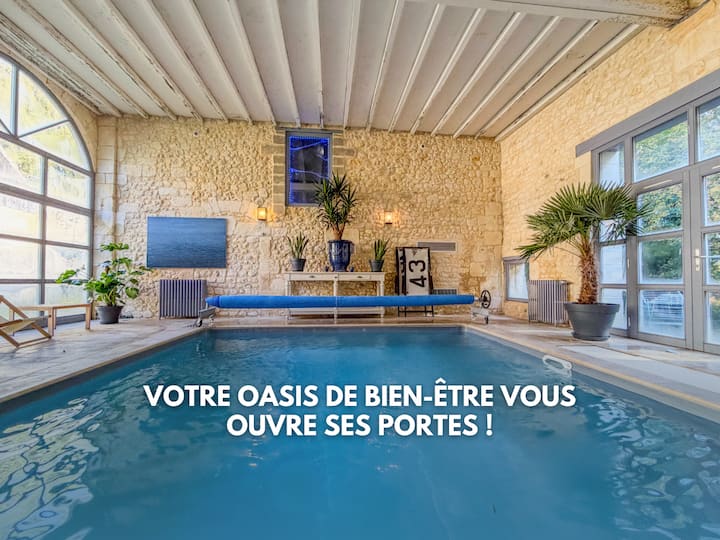 Manoir Xviie Et Granges*piscine Intérieure*22 Pers - Mortagne-au-Perche