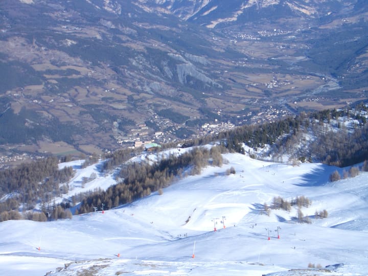 Maison Barcelonnette, Cheminée - Barcelonnette