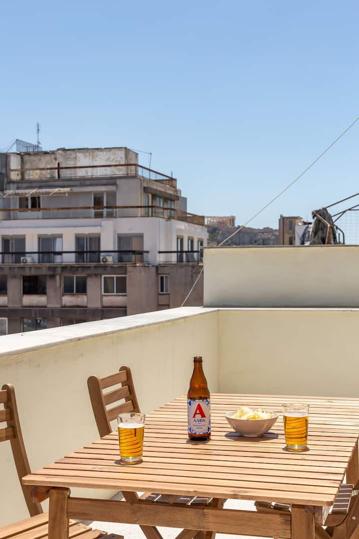 Mooeve Psyri - Great Studio With Terrace - Athens