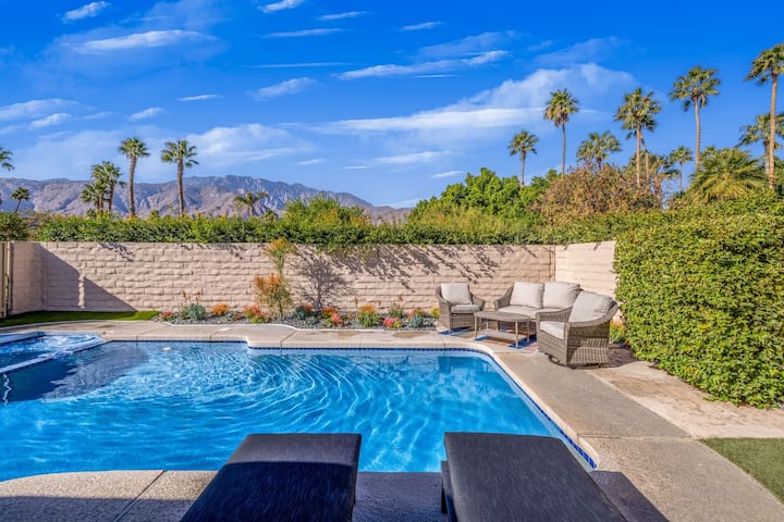Retraite Dans Le Désert Avec Piscine Privée Chauffée - Palm Springs, CA