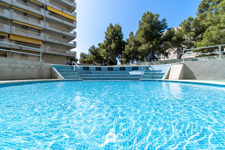 Salou | Piscine | Aire | Terrasse | Wifi - La Pineda
