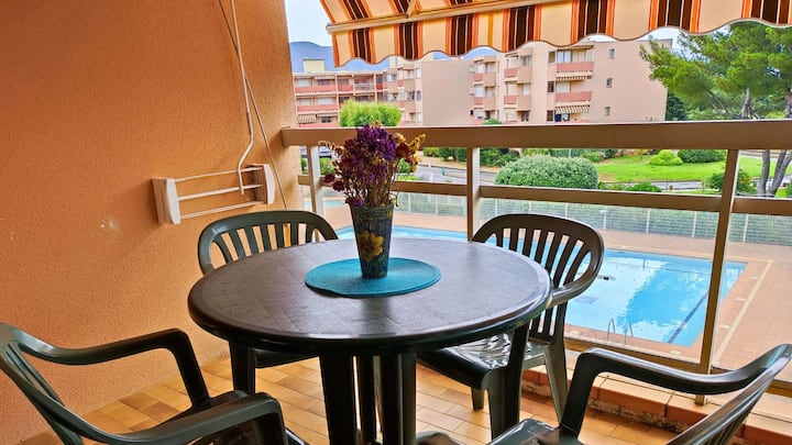 C21locationvacances Studio- Piscine- Clim- Plages - Bormes-les-Mimosas