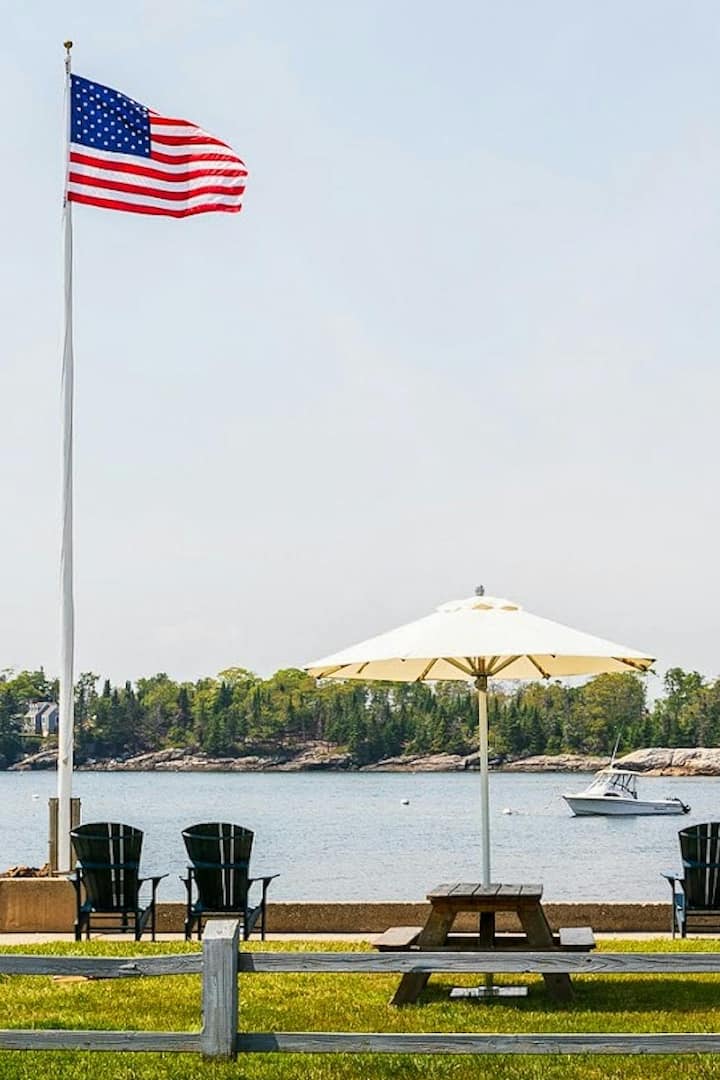 Private Porch And Partial Ocean Views - Boothbay Harbor, ME