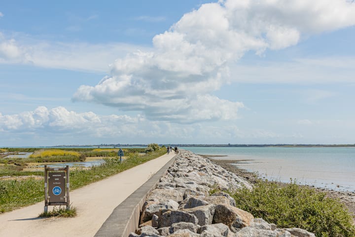 Maison Vue Mer Et Marais Salants - Île de Ré