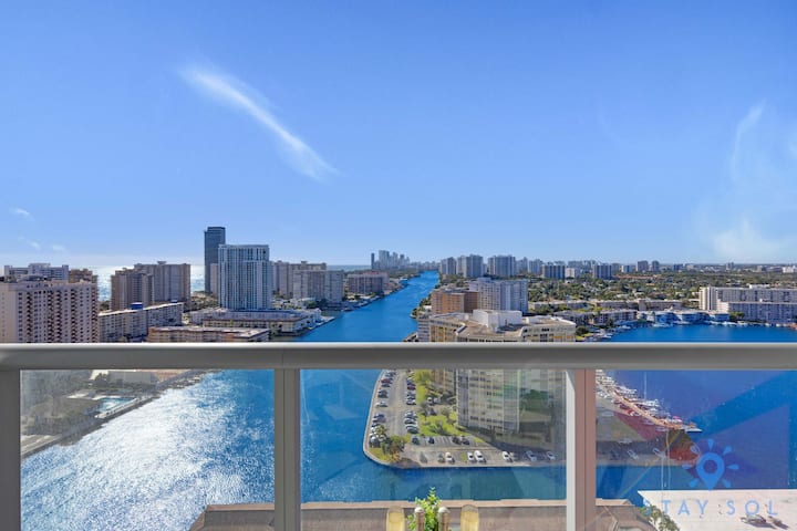 Great Studio With  Miami Infinite Views And  Ameni - Hallandale, FL