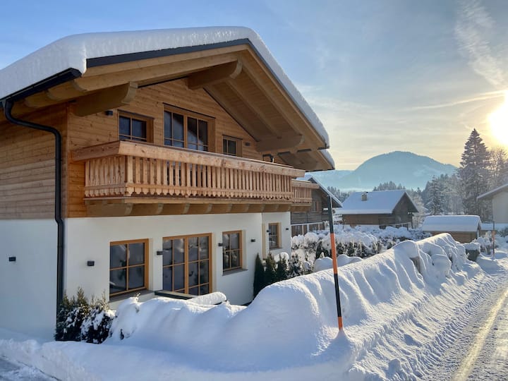 Chalet De Rêve Avec Sauna, à 100m Du Skibus - Fieberbrunn