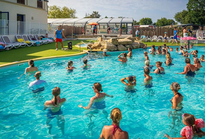 Zecamping Mobil Home 30m² Parc Aquatique - Muzillac