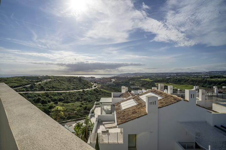 Atico Duplex En Finca Cortesin Con Jacuzzi - Manilva