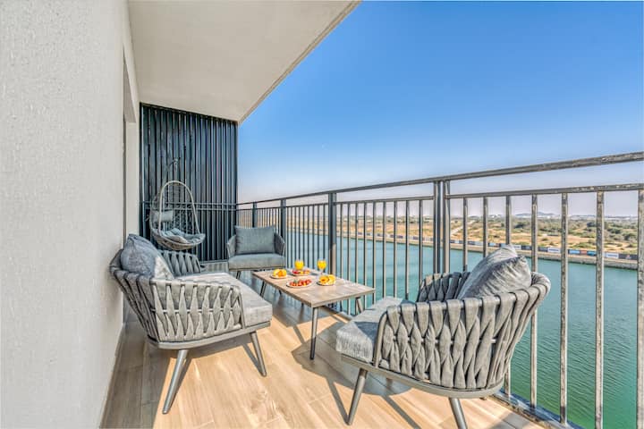 Twin 4br Premier Apts - Ferrari World & Yas Mall - 阿布扎比