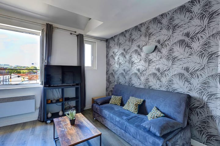 Thebluestay 135 - Appartement Chaleureux - Bobigny