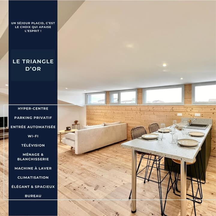 Le Triangle D'or - Elégance Et Confort - Central - Mont-de-Marsan