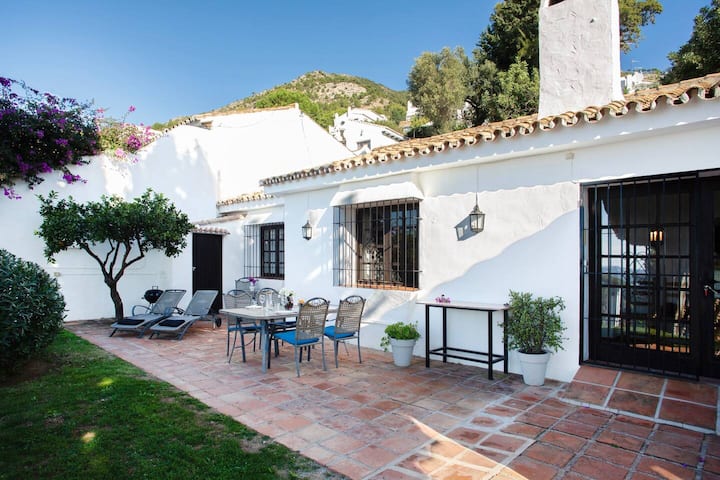 Beautiful House With Garden & Views In Mijas - Mijas