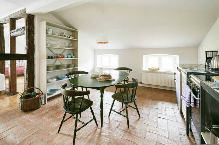 Large Suite With Terrace In Manor House - Malchin