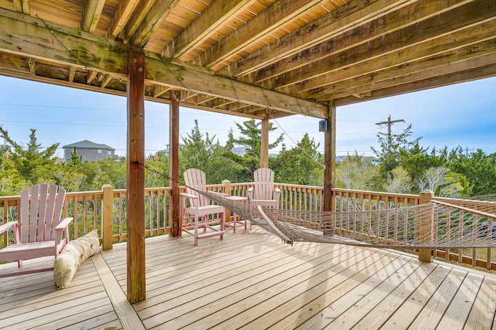 Rooftop Deck & Hot Tub: Outer Banks Family Getaway - Outer Banks