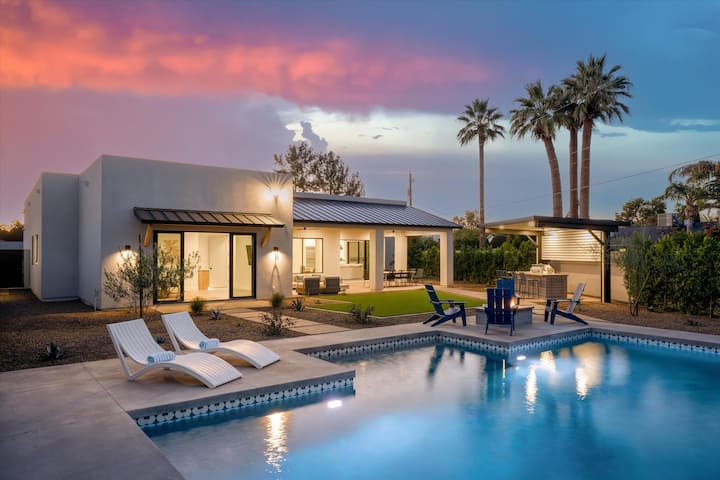 Private Pool Villa - Putting Green, Mini Golf, Bbq - Scottsdale, AZ