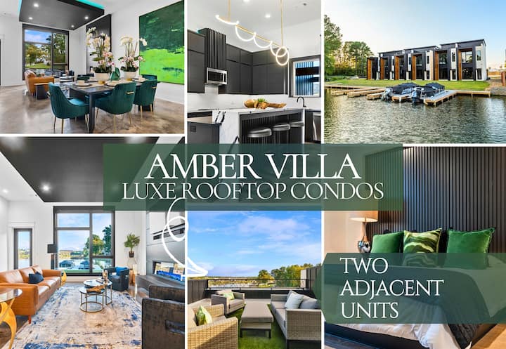 Twin Lake Retreats: Villa Noire & Amber Enclave - Hot Springs, AR