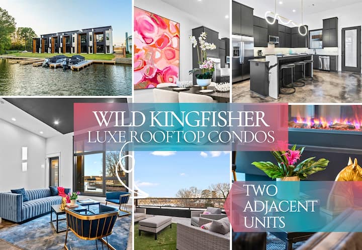 Twin Lake Retreats: Kingfisher & Wild Orchid - Hot Springs, AR