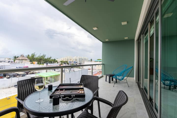 2br Condo W/rooftop Pool - Isla Mujeres