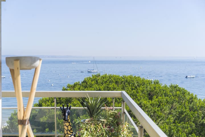 Appartement 145m², Vue Mer, Parking, Accès Plage - Arcachón