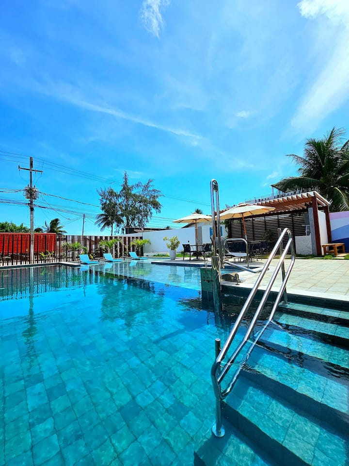 Incrível Térreo Com Hidro No Maré Alta Tamandaré - Praia dos Carneiros