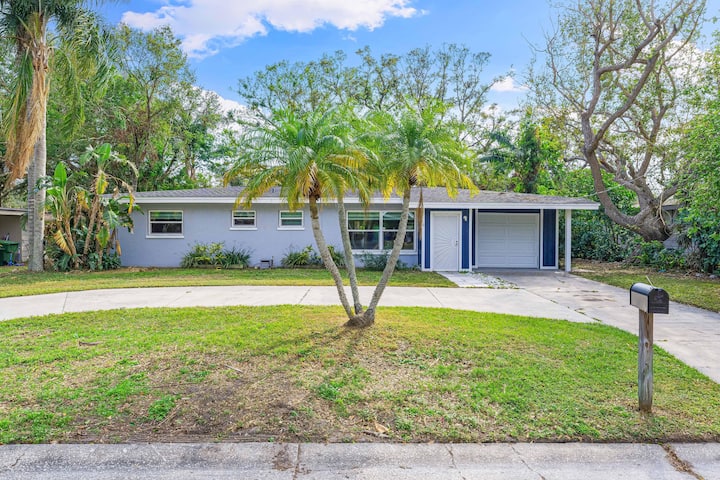 Charming 3/3 Home Payne Park & Legacy Trail - 薩拉索塔