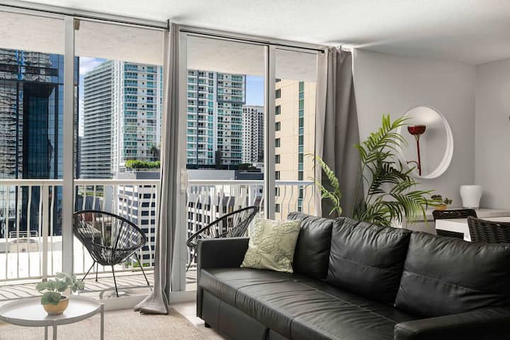 Skyline Luxury | Elegant Brickell Condo - 邁阿密