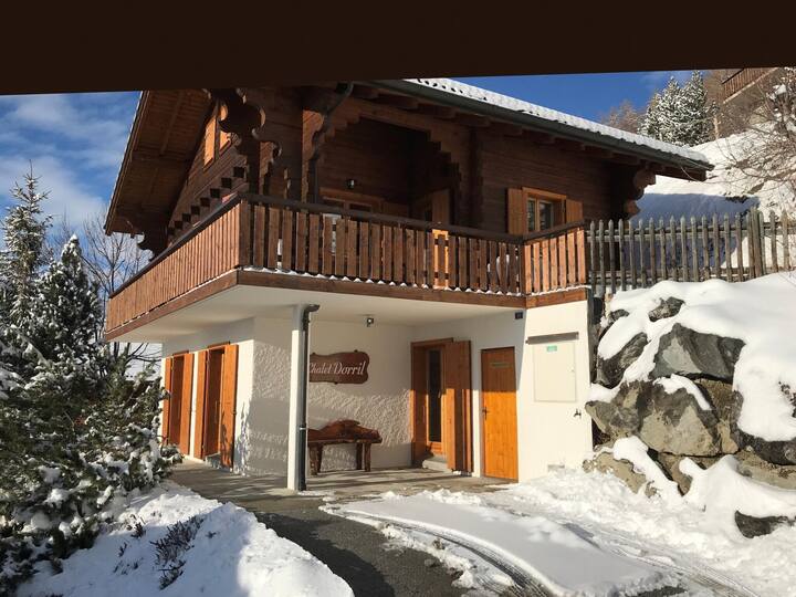 Chalet Ensoleillé à Veysonnaz Avec Jardin - Veysonnaz