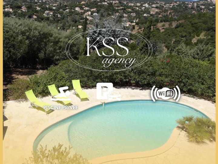 Villa 3 * De 120m ² | Vue Mer | Clim | Mer < 600m - Roquebrune-sur-Argens