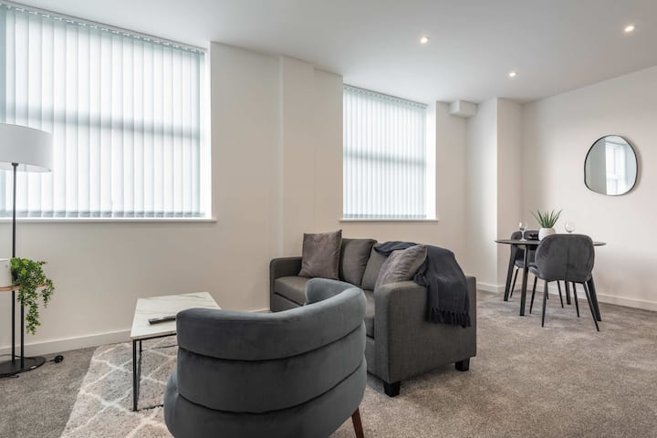 Stylish 1 Bedroom Apartment In Central Hull - キングストン・アポン・ハル