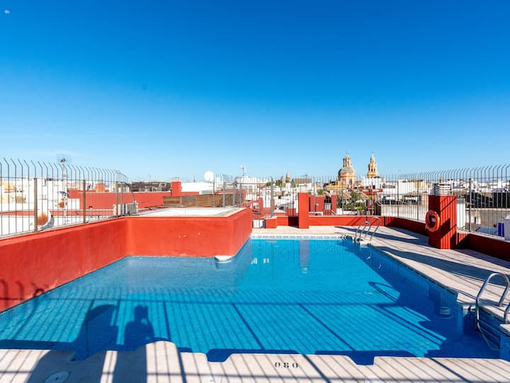 Cn2 2bd + 2bth Con Piscina Y Aparcamiento - Sevilla