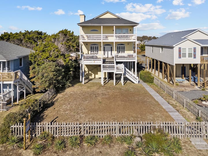 Experience Ocean Views At 'No Egrets' - Oak Island, NC