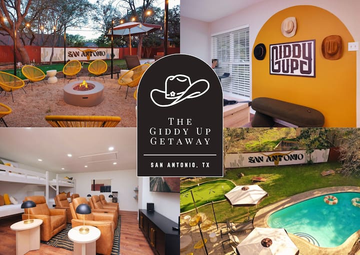 Giddy Up Getaway: Pool, Hot Tub & Family Fun! - San Antonio, TX