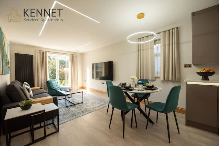 Appartement-de Luxe-sdb Privée-vue Sur Jardin-oak - Reading