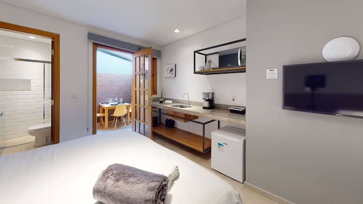 Vi. Apartment 1 Pinheiros, Excellent Location - Sao Paulo