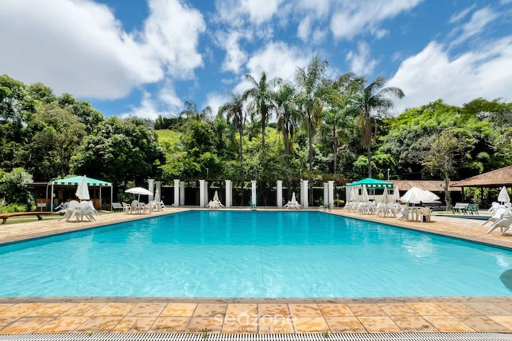 Apt In A Paradise In The Center W/pool Qui0090 - Poços de Caldas