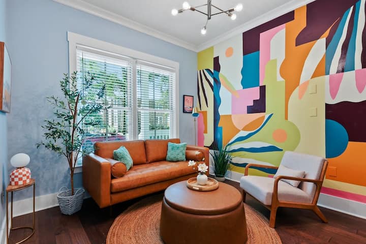 Renovated Dog Friendly Duplex Near Food & Fun! Ful - 서배너