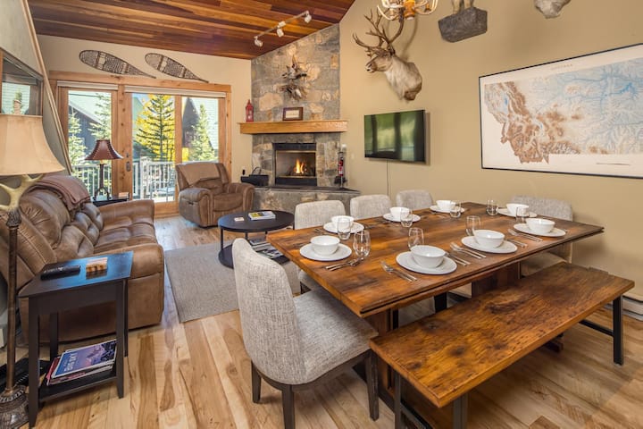 Big Horn 43- Grill! 2 Minute Walk To Lift! Garage! - Big Sky, MT