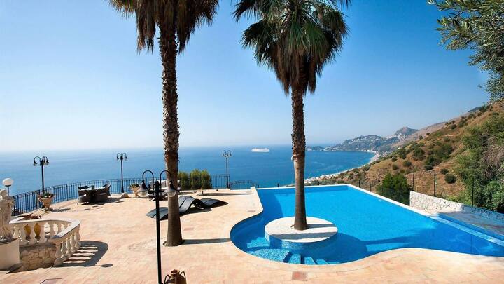 Villa Finù - Panoramic Villa With Swimming Pool - Nizza di Sicilia