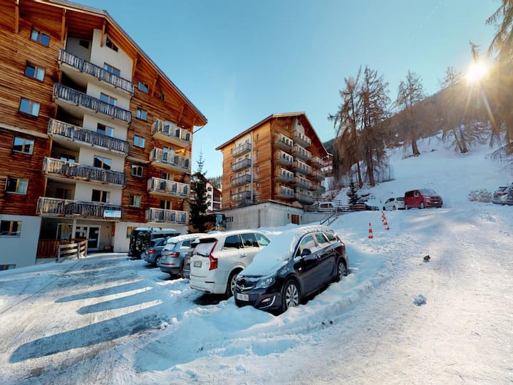 Appartement Attrayant Avec Balcon - Nendaz