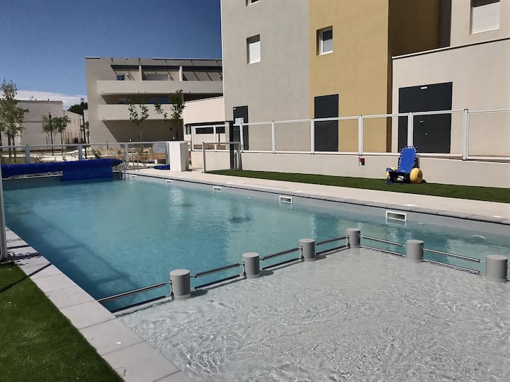 Nice Maisonette With Terrace Or Garden - Saint-Pierre-la-Mer
