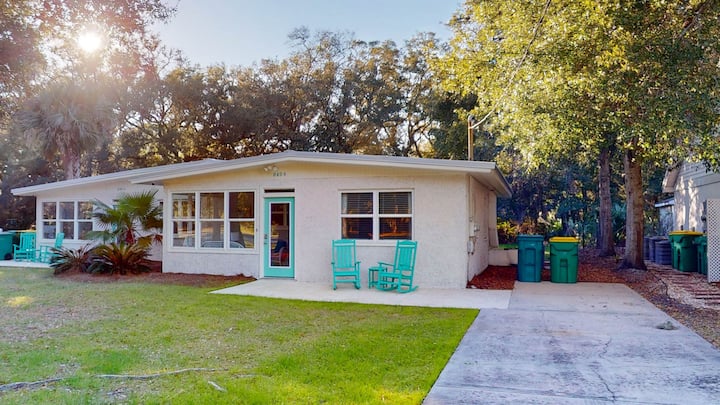 New! Sea Haven Duplex B - Jekyll Island, GA