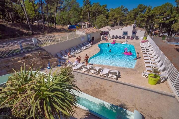 Zecamping 3* Mobil Home 20m² Piscine - Bollène