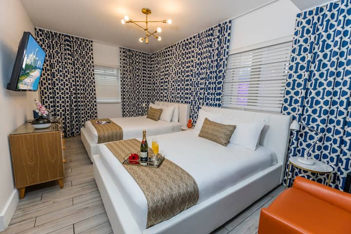 Relaxing Beach Retreat W/ Pool, Close To Art Deco - Miami Beach
