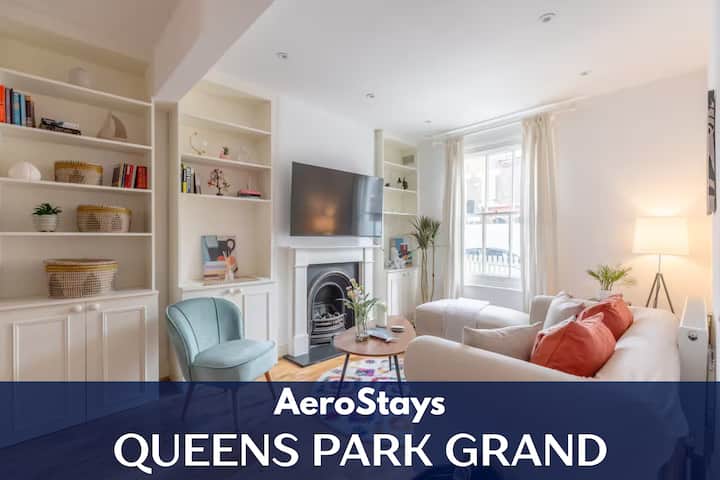 3br House W/patio Queens Park - Londres