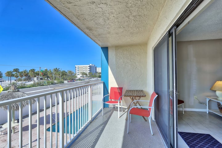 Madeira Beach Condo - La Coquina 102 - Gulf Views - Madeira Beach, FL