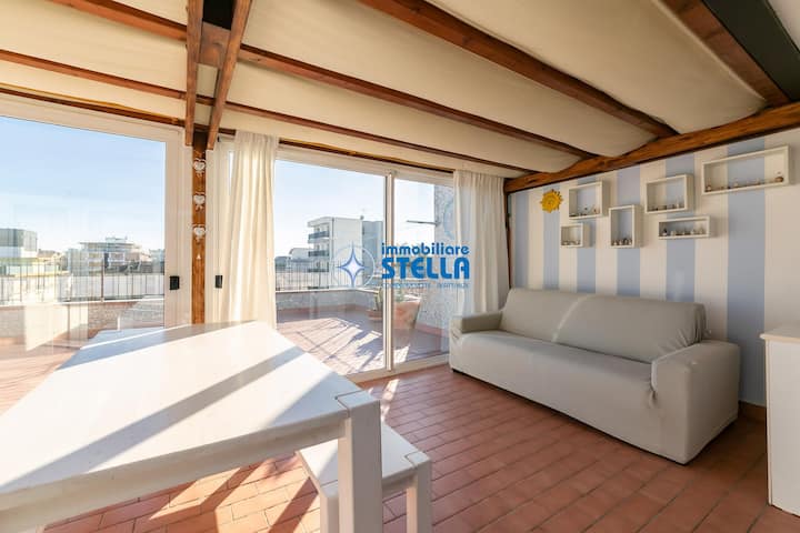* Penthouse - Huge Terrace * Sun And Relax - Jesolo