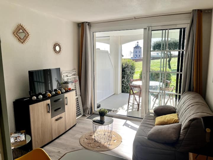 Appartement Bourgenay Vue Port + Piscine - Talmont-Saint-Hilaire