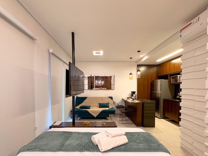 Loft Duo Jk Ambiente Animado, Aconchegante E Top - São José do Rio Preto