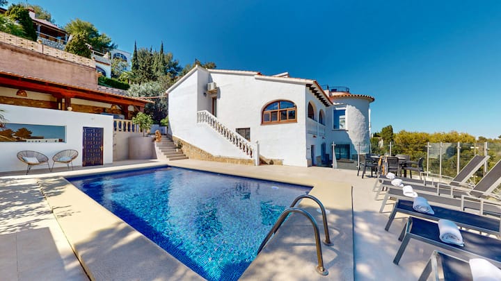 Villa León : 12 Personnes, Wifi, Piscine Privée Et - Denia