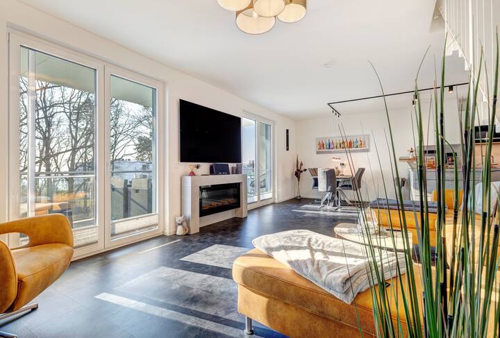 Maisonette-apartment "Inselliebe" – Zwei Balkone, - Zirchow